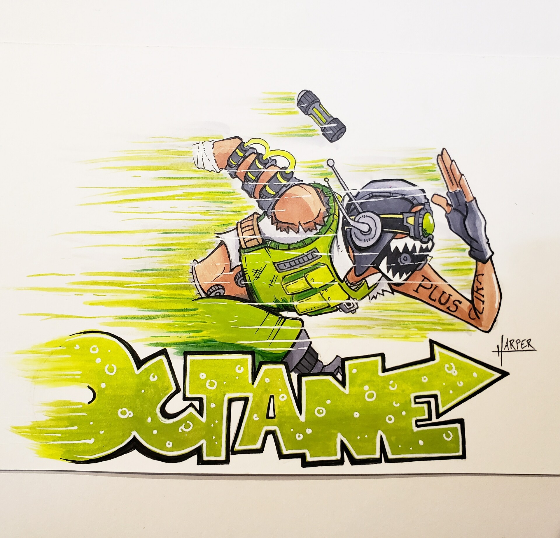 ArtStation - Octane (Apex Legends)