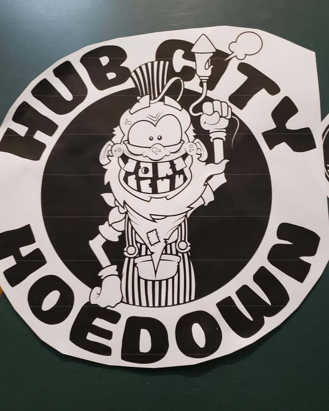 ArtStation - Hub City Hoedown Logo