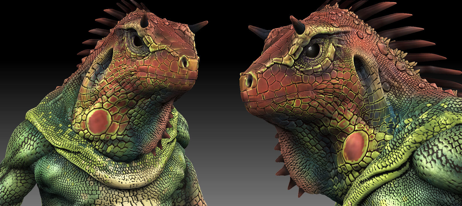 ArtStation - Iguana Man