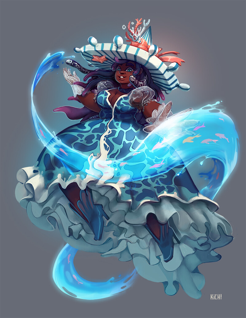 ArtStation - Sea Witch