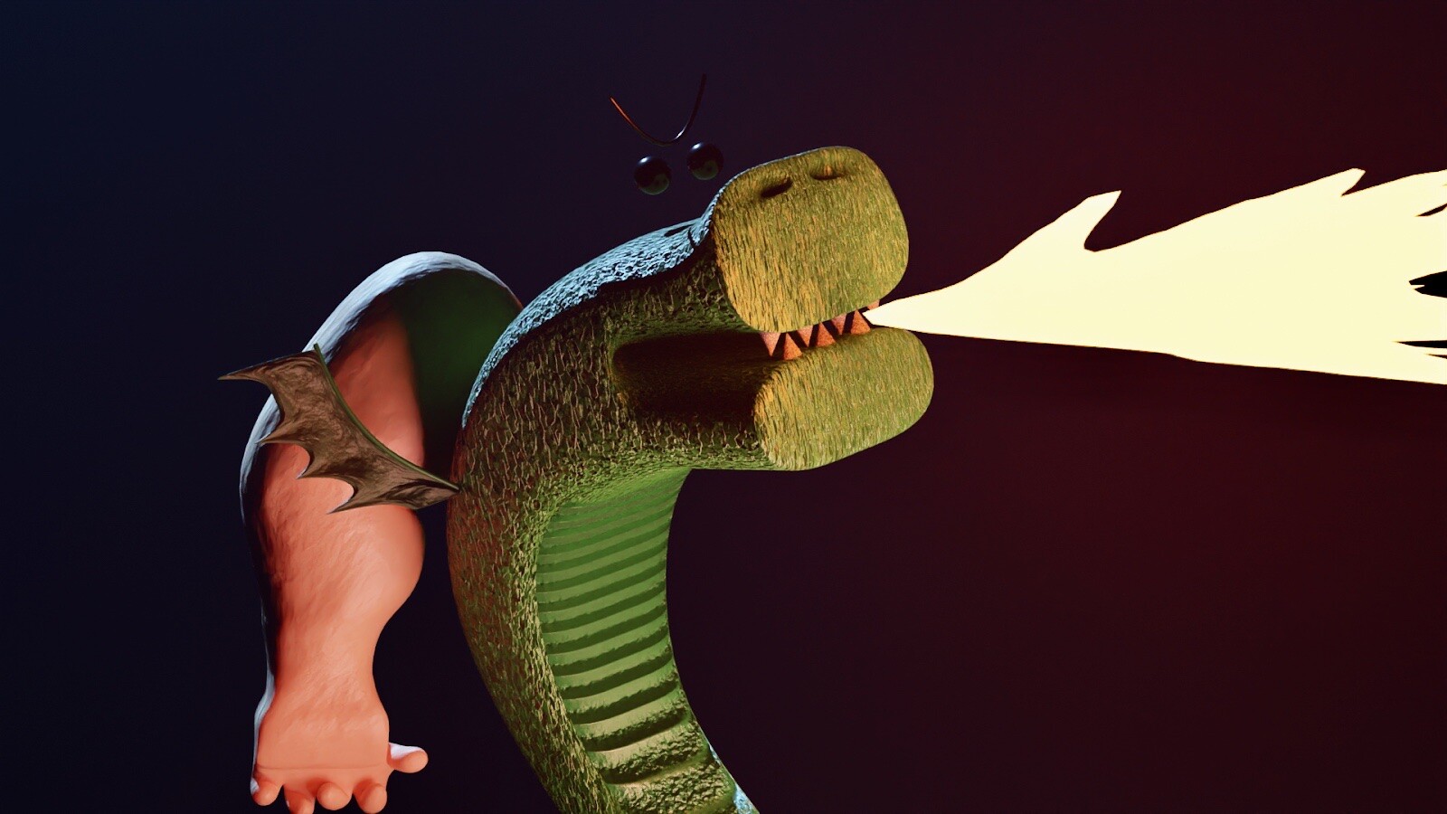 ArtStation - Trogdor the burninator!