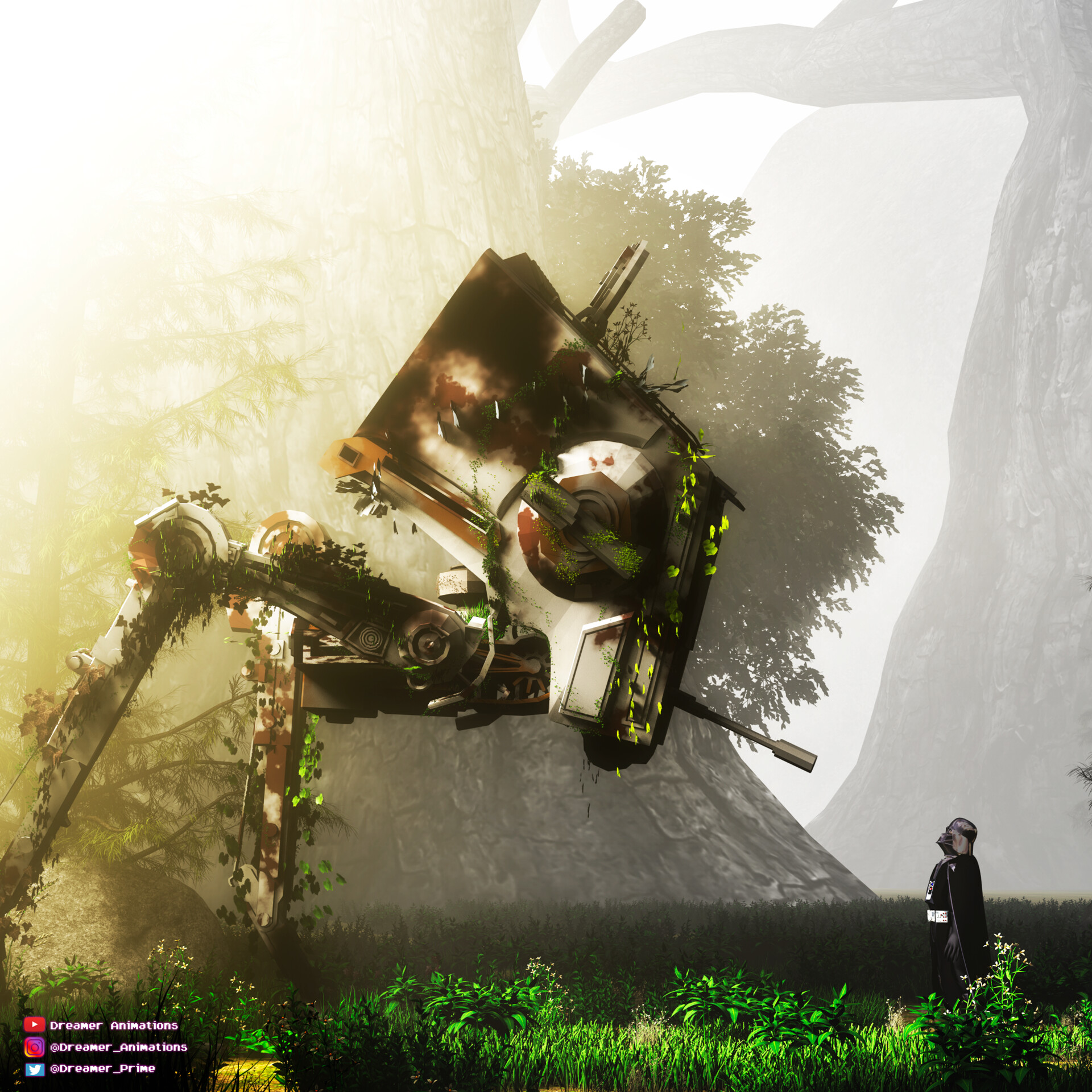 ArtStation - Star Wars / NieR Automata