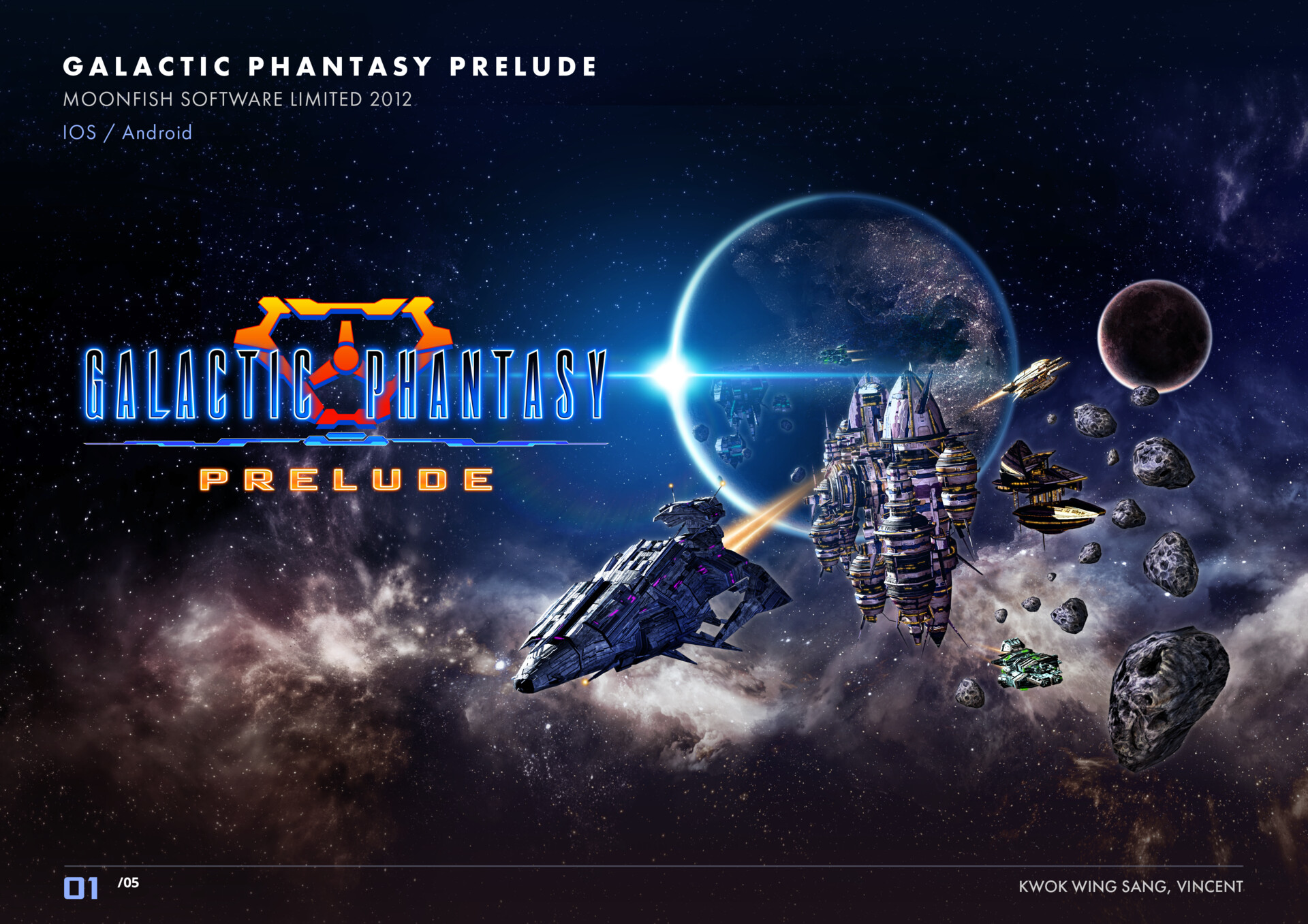 ArtStation - [Mobile Game] Galactic Phantasy Prelude