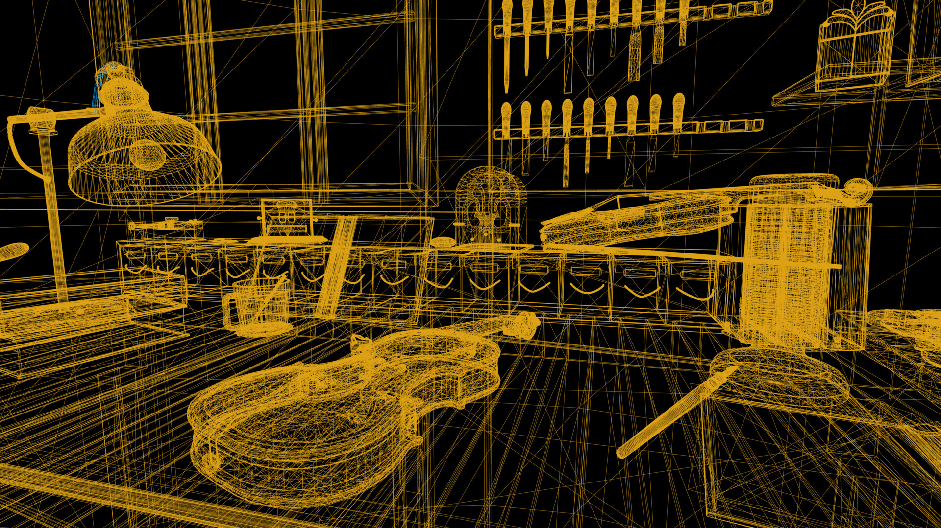 Daniel Gover - Game Environment "Violin Workshop"