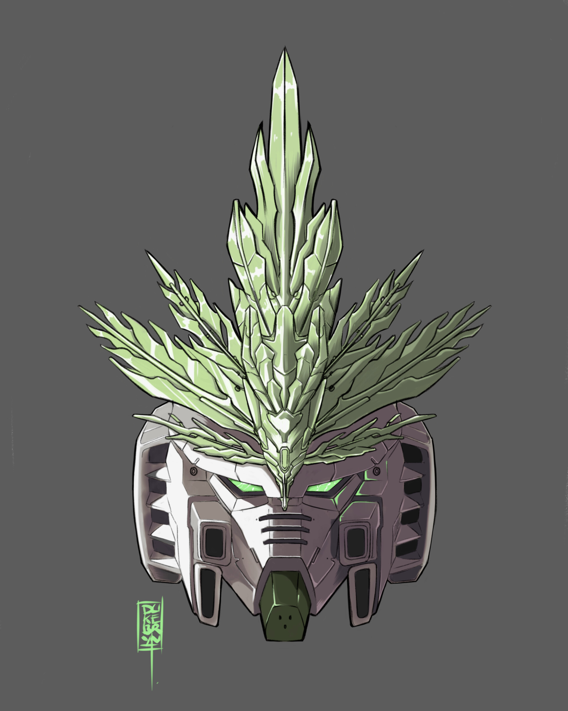 ArtStation - Gundam W (weed)