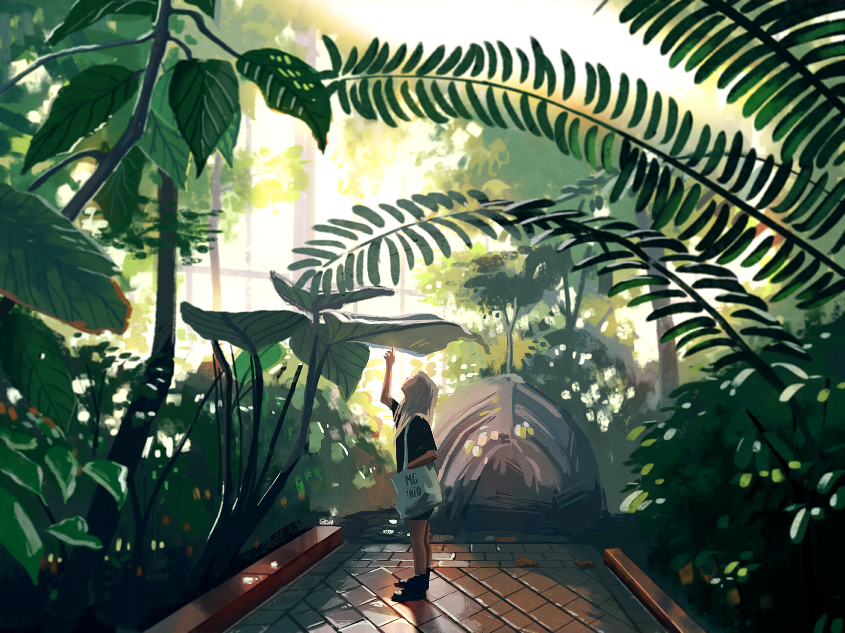 ArtStation - Garden Photo Study