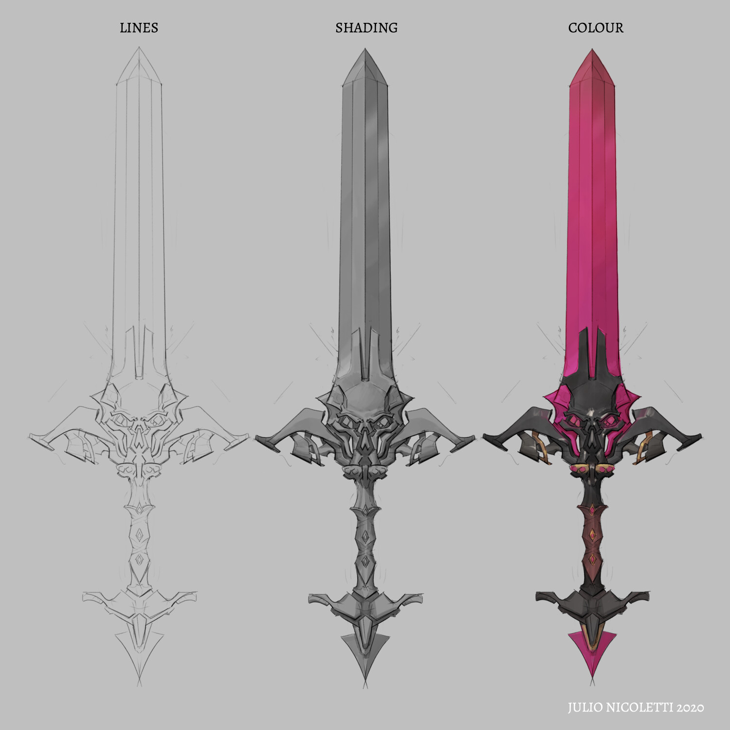 Julio Nicoletti - Ancient Power Swords