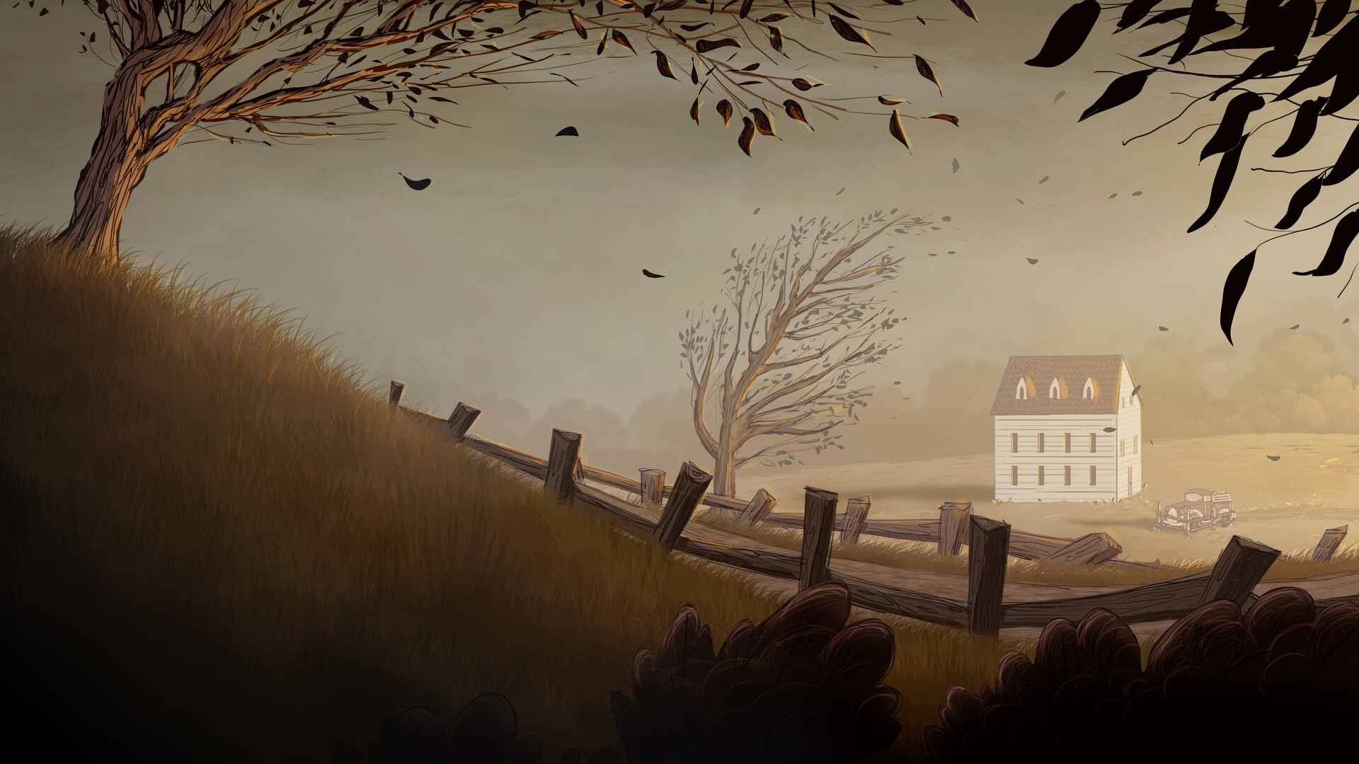 ArtStation - Farmhouse Path