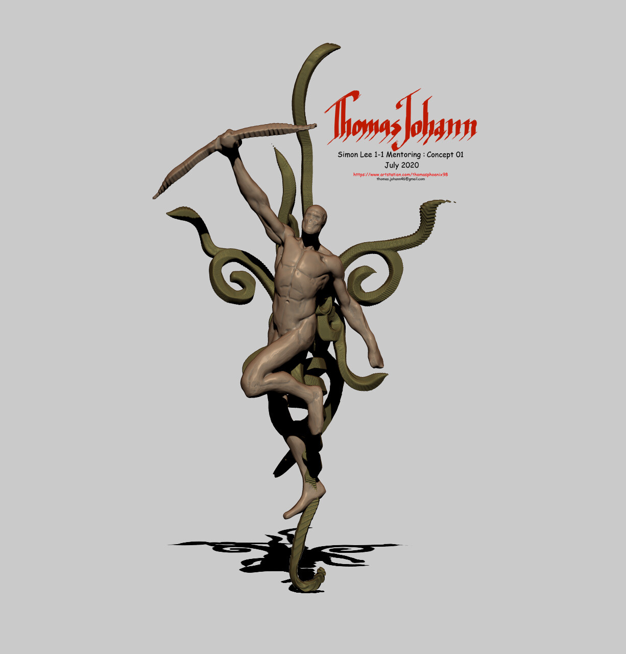 ArtStation - Simon Lee 1-1 Mentorship: Design Concept 01