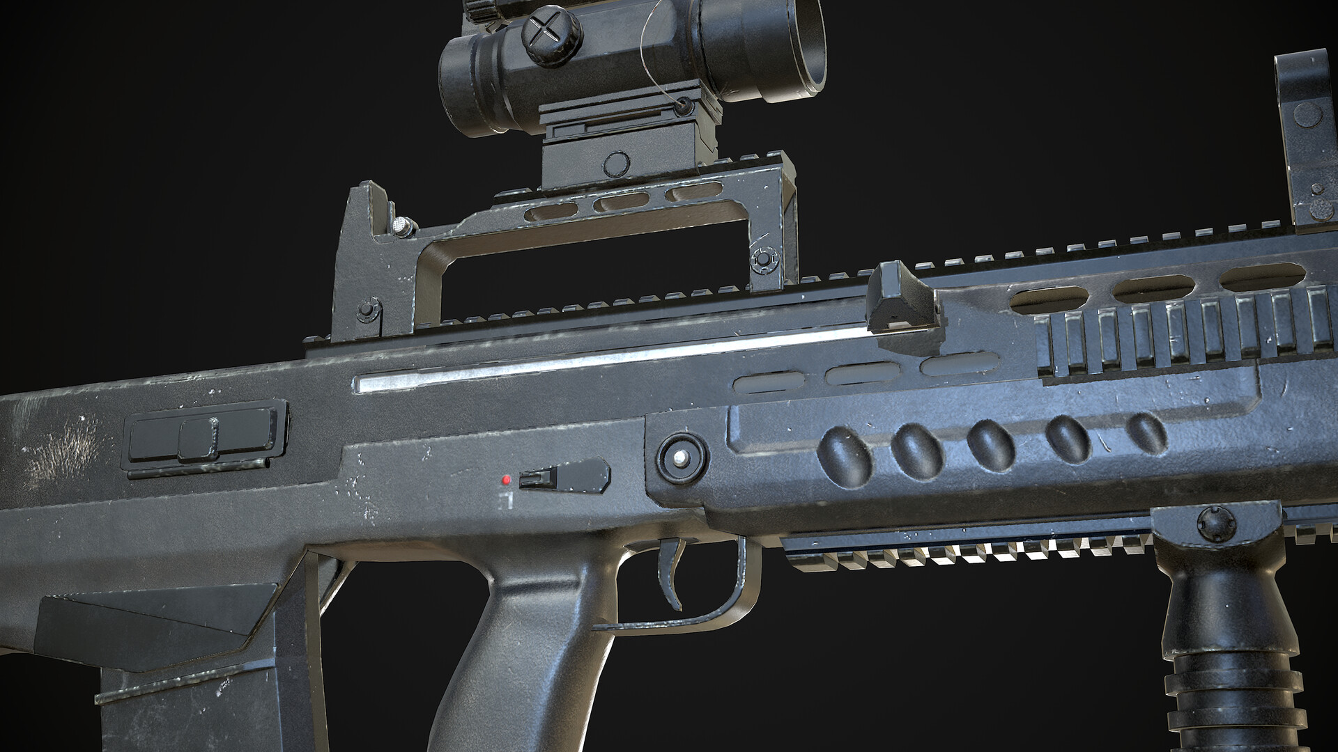 Januel Samson - ASh-12.7 Battle Rifle (ShAK-12)
