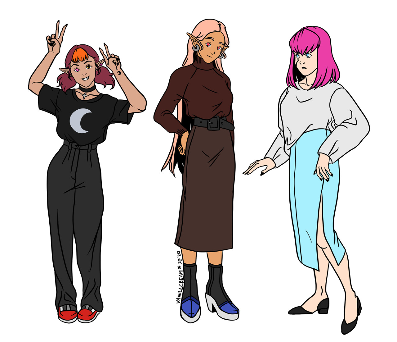 ArtStation - Fashion Girls 2