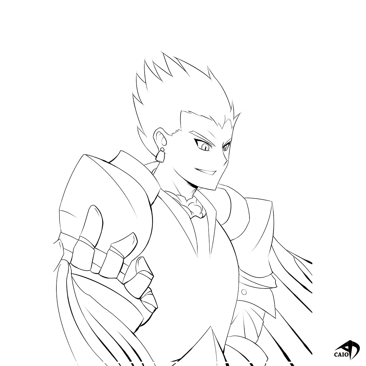 Caio AD - Gilgamesh Fate Fanart