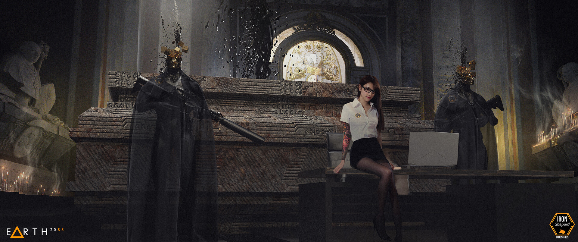 ArtStation - Iron Shepard Industries ( EARTH 2088 )