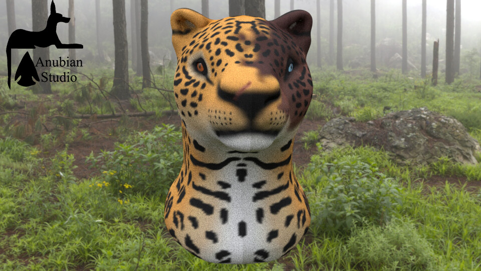 ArtStation - "Kai" Leopard Bust