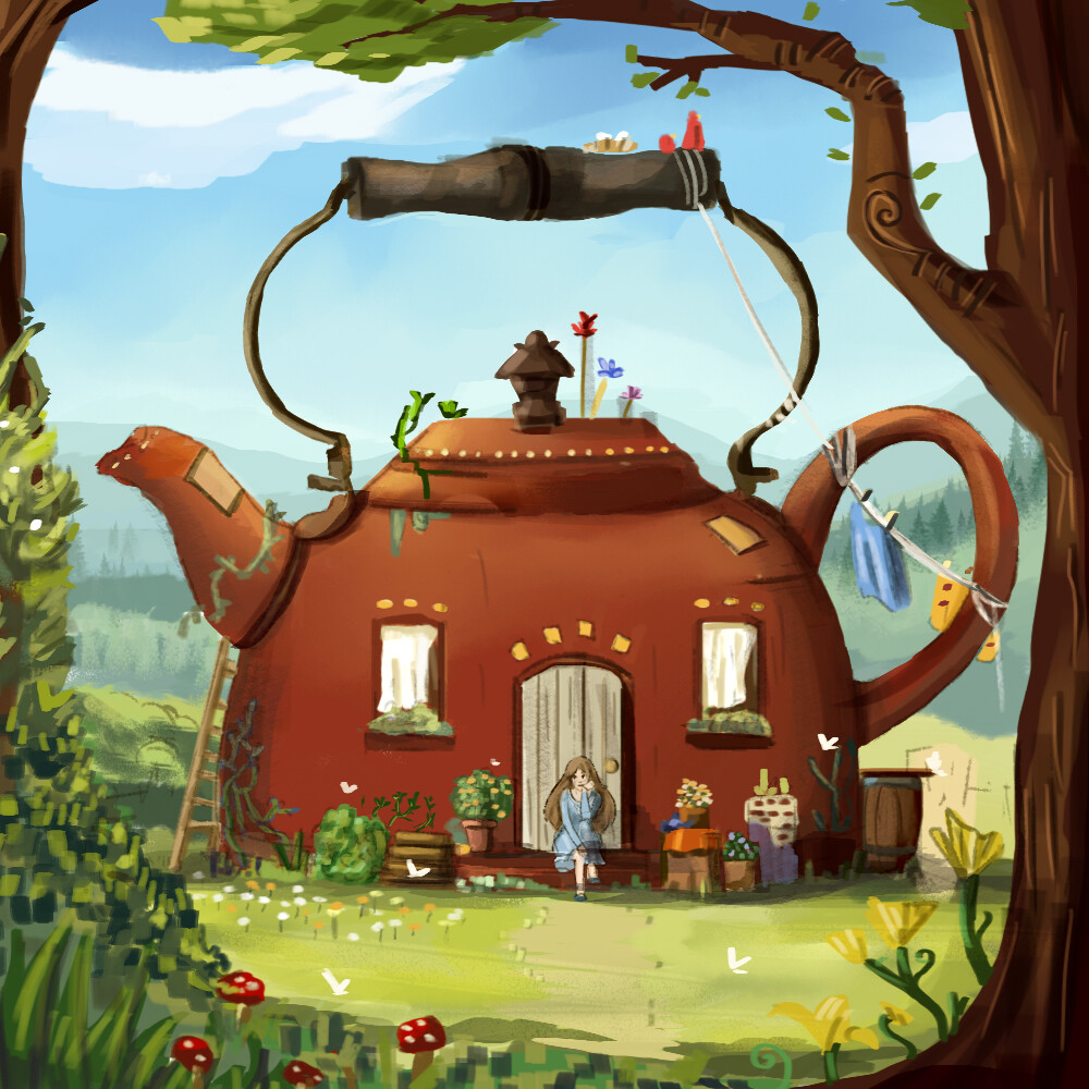 ArtStation - Teapot Girl