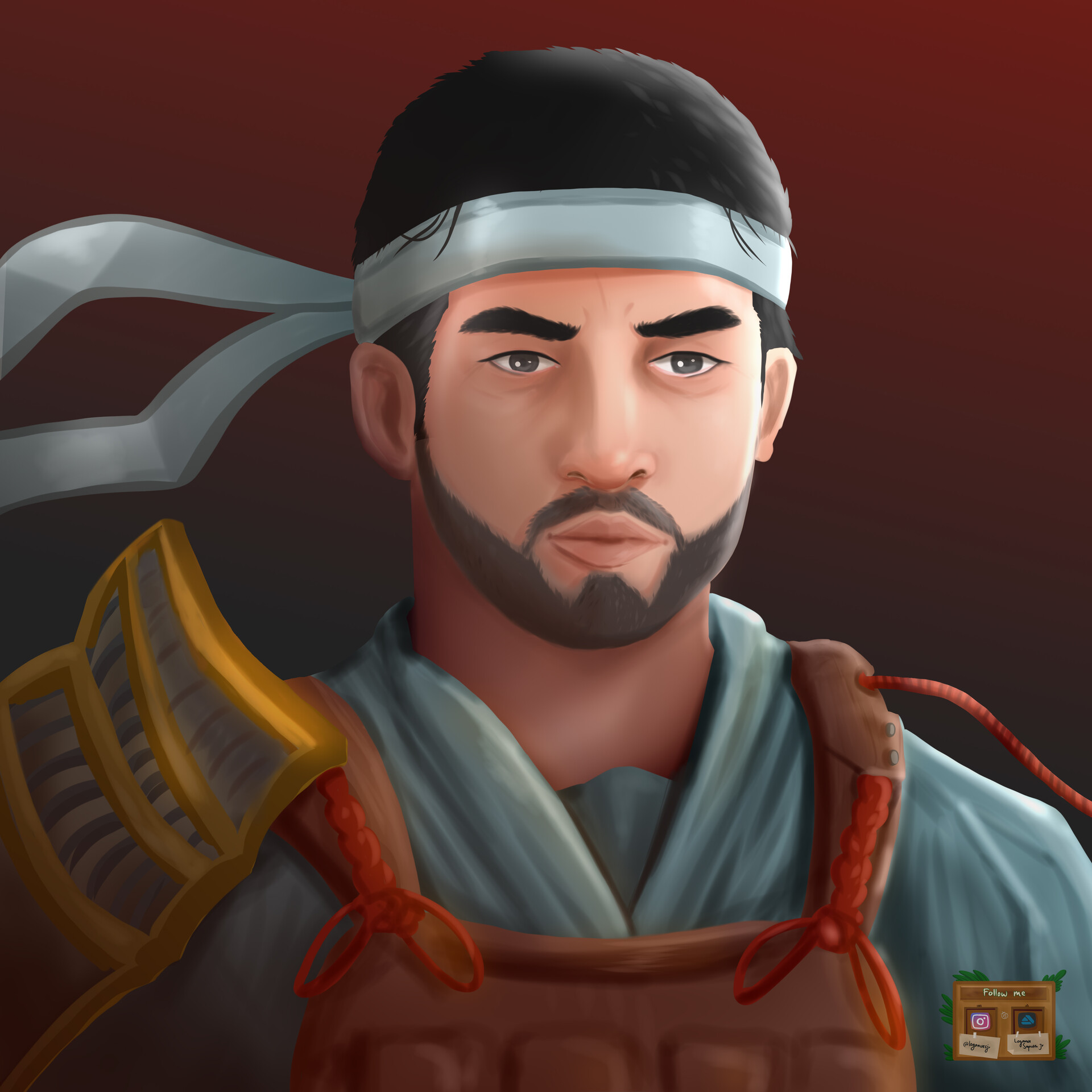 ArtStation - Jim Sakai Ghost Of Tsusima