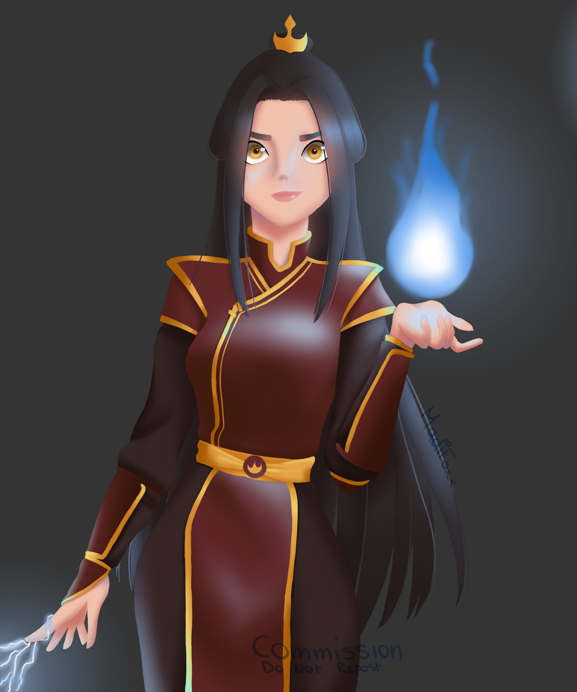 ArtStation - Azula commission
