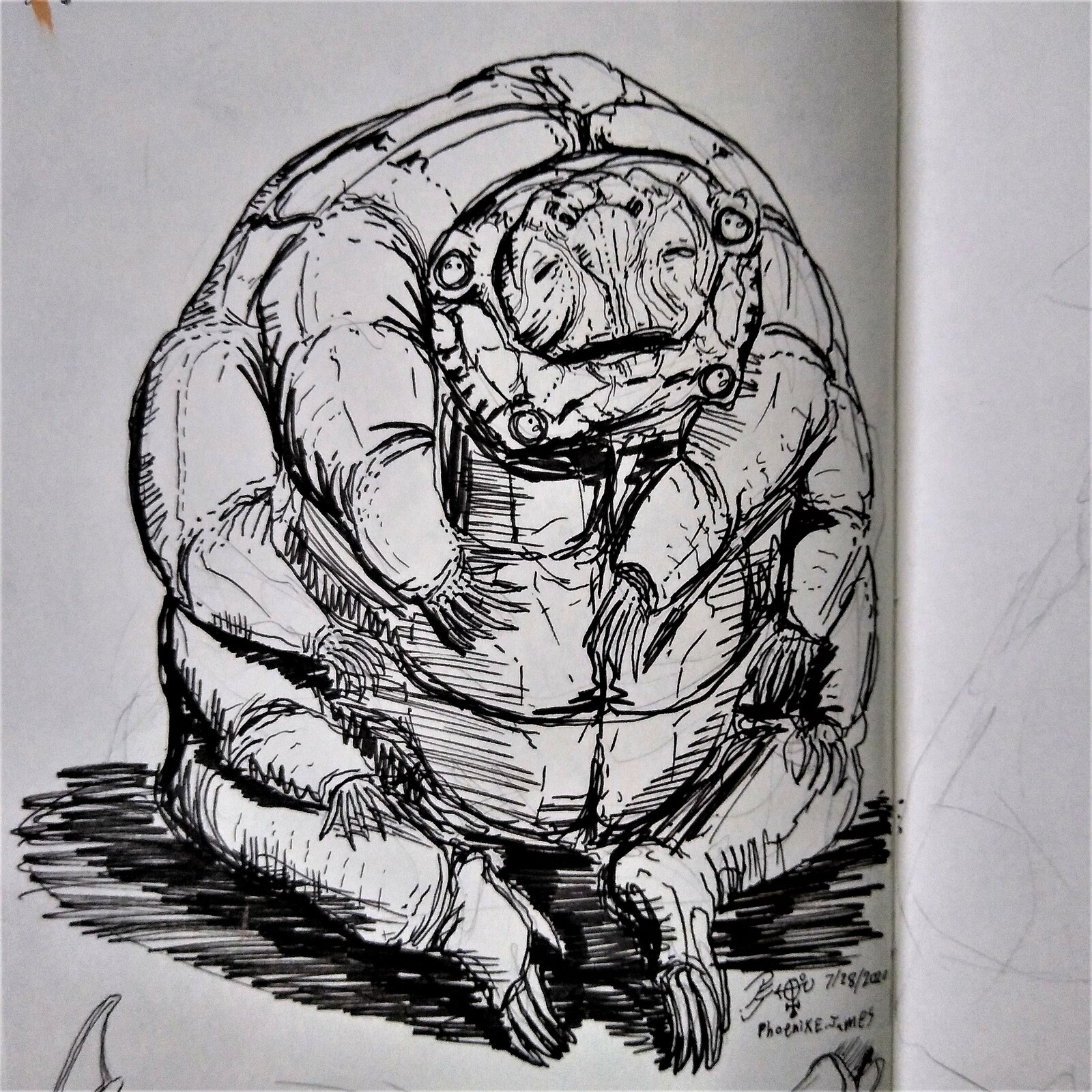 Phoenix James - Timatarus ( Tardigrade-Like Being)- Phoenix E. James