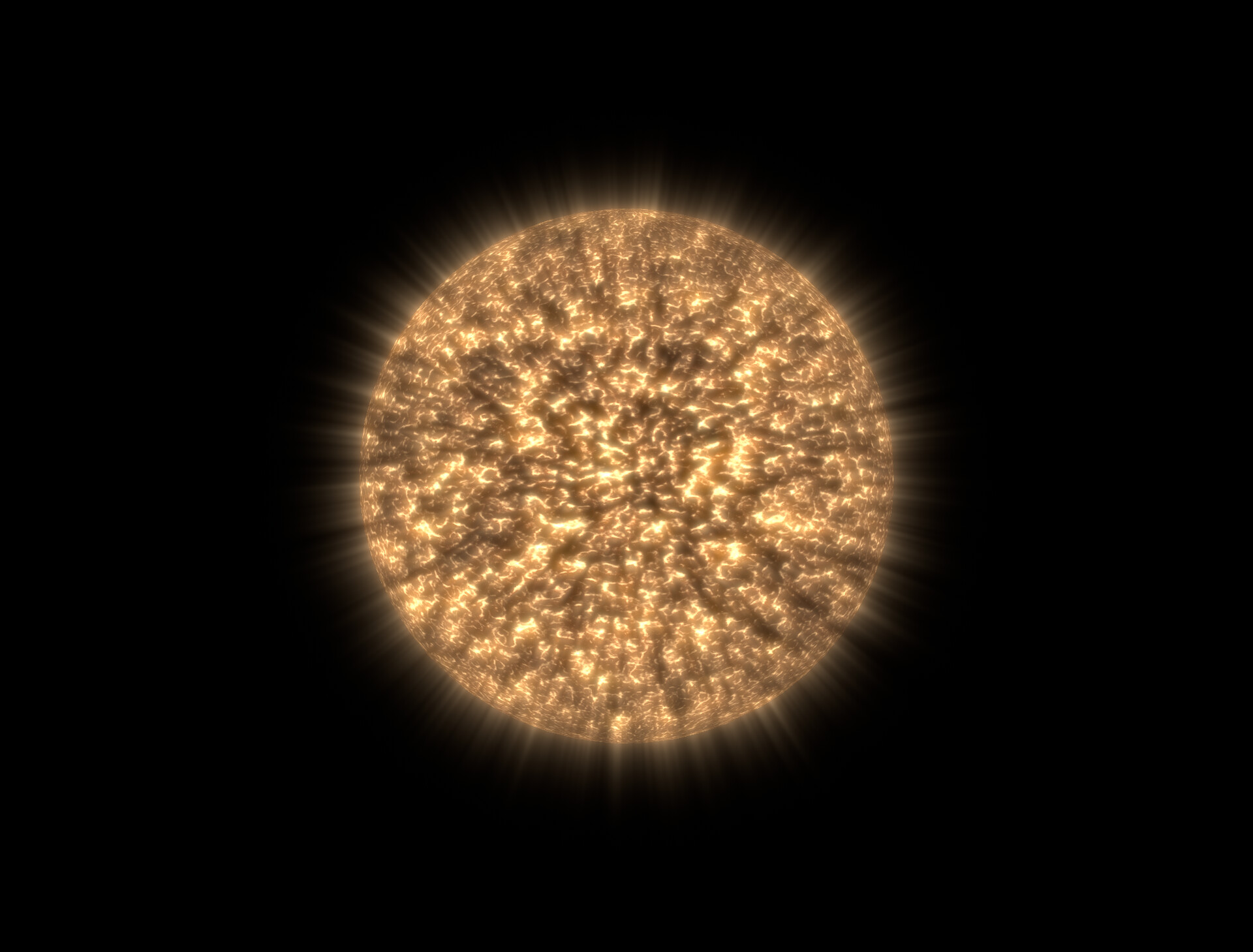 ArtStation - NUKE COMPOSITING SUN TEXTURE