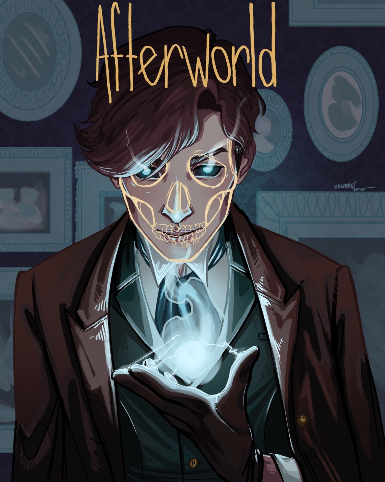 ArtStation - afterworld cover mock up