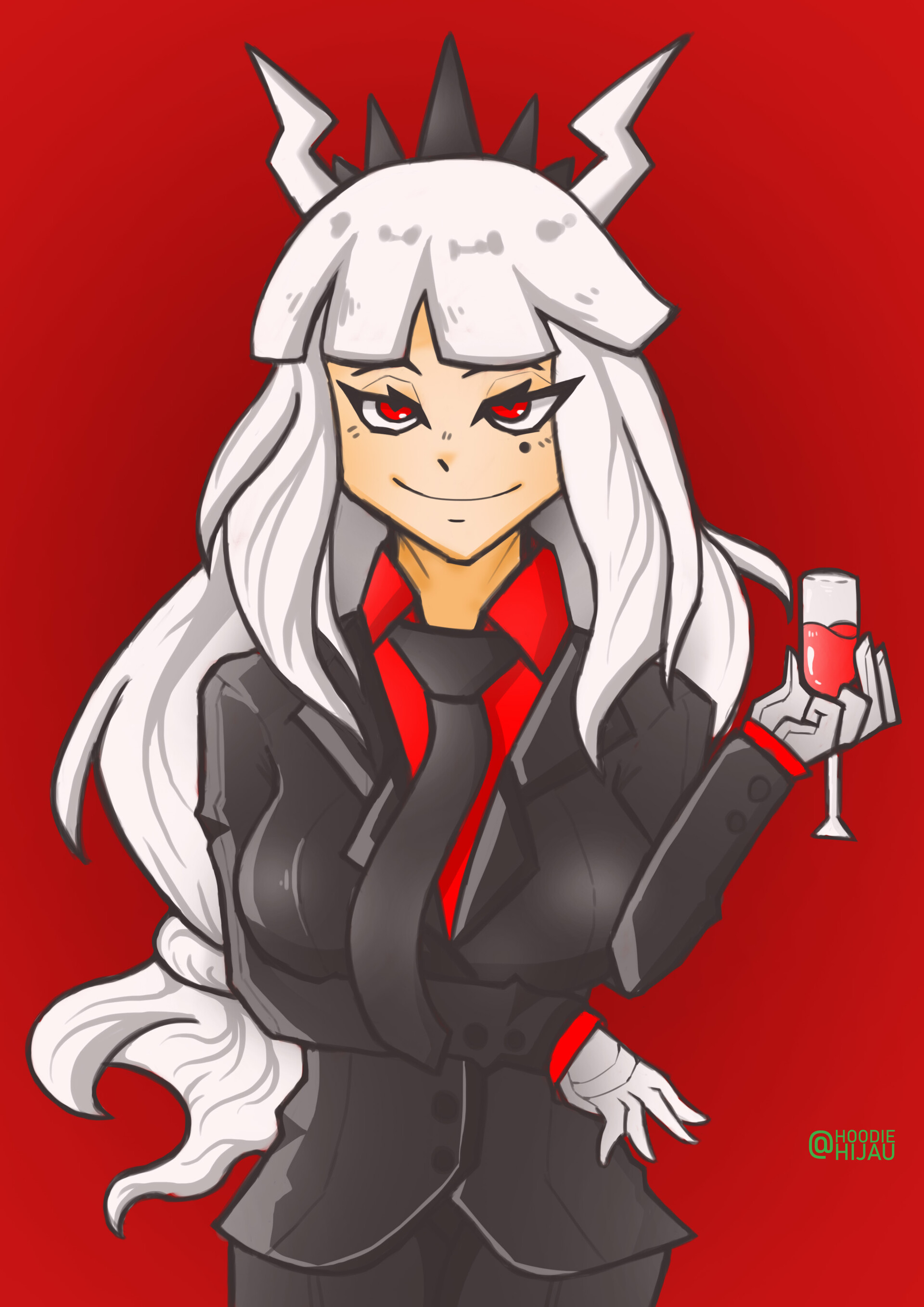 ArtStation - Lucifer - Helltaker