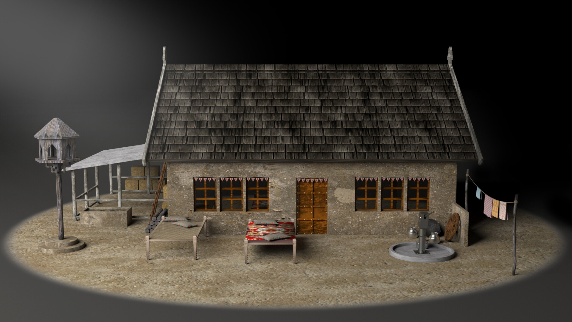 StreakByte - Indian Village's 3D Model