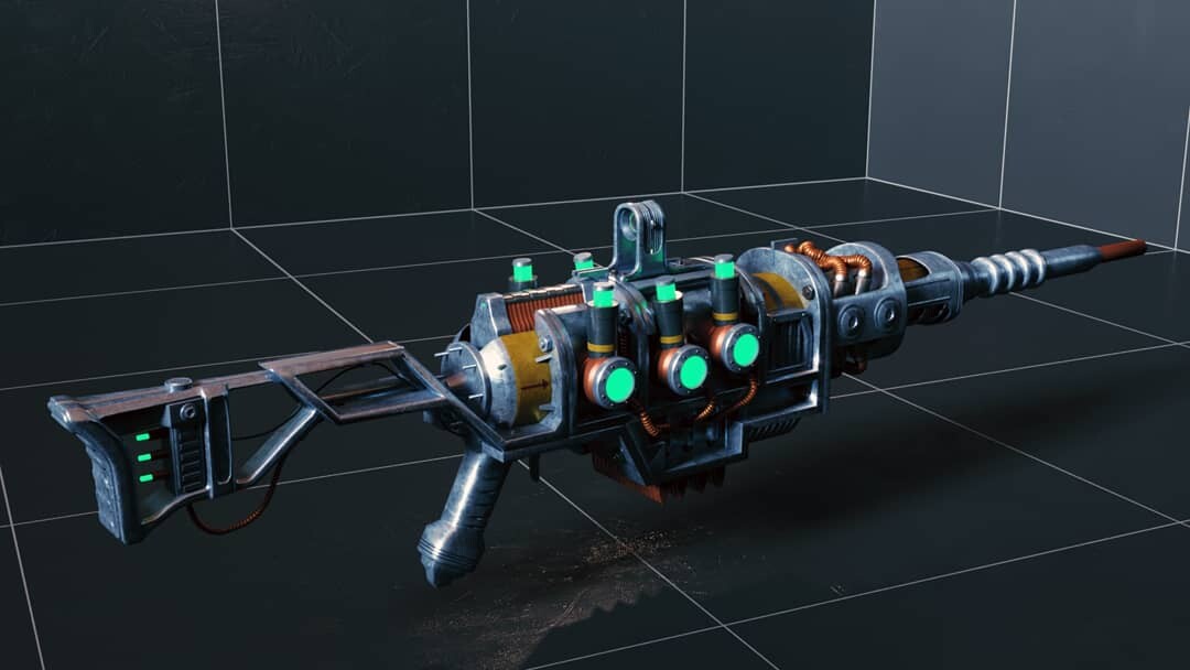 ArtStation - Plasma rifle Fallout 4