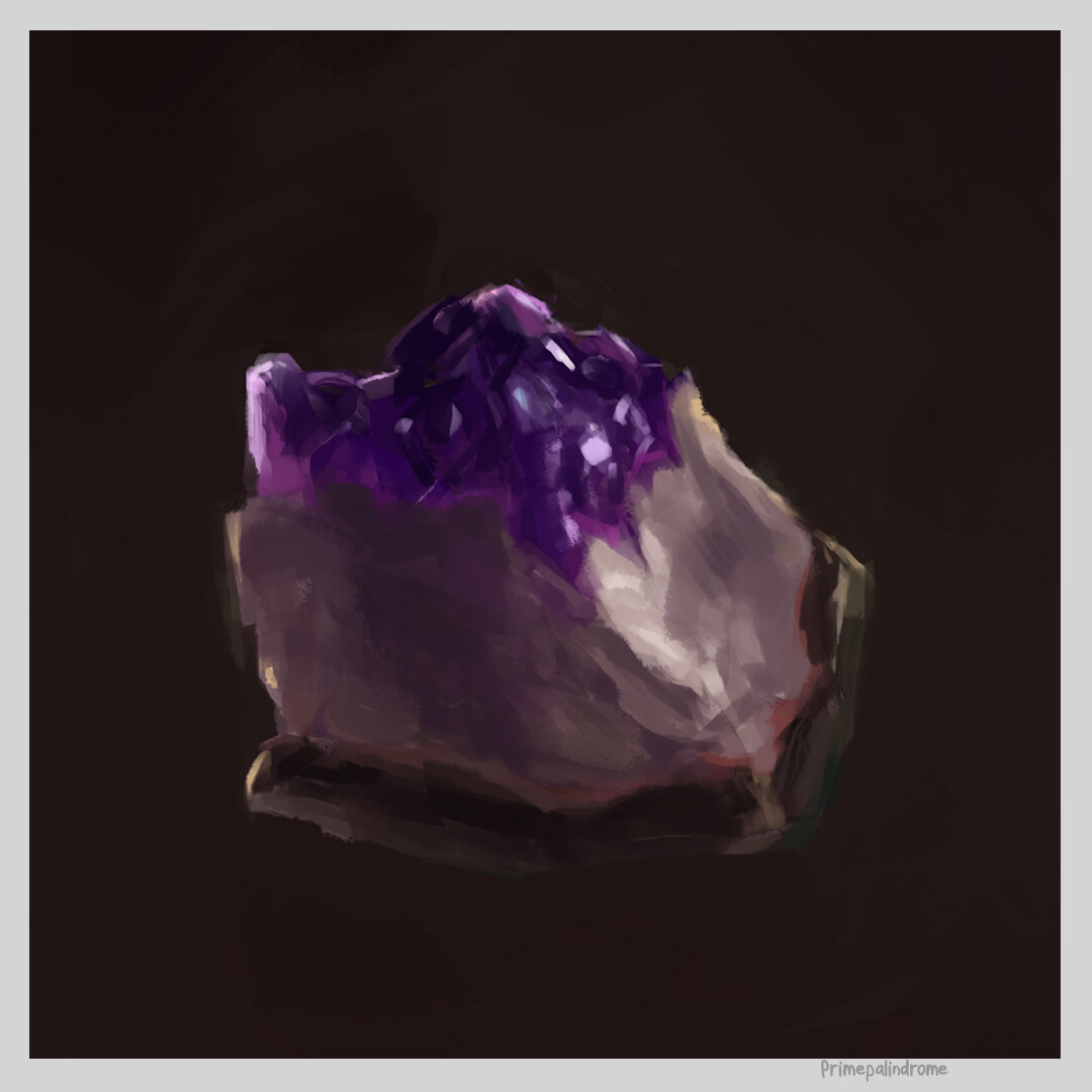 ArtStation - A pretty rock