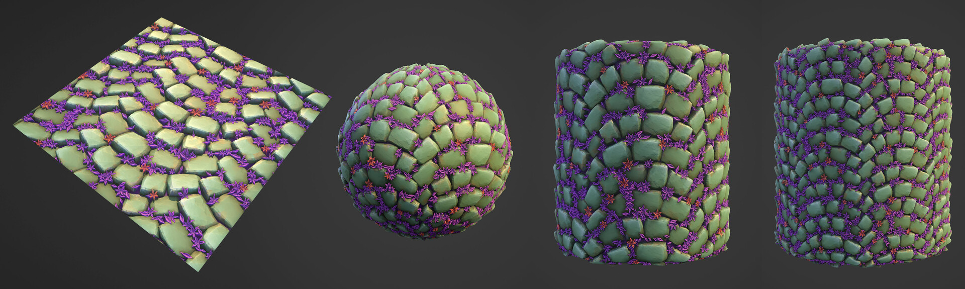 3dExtrude Tutorials - Stylized Cobble Stone - Substance Designer