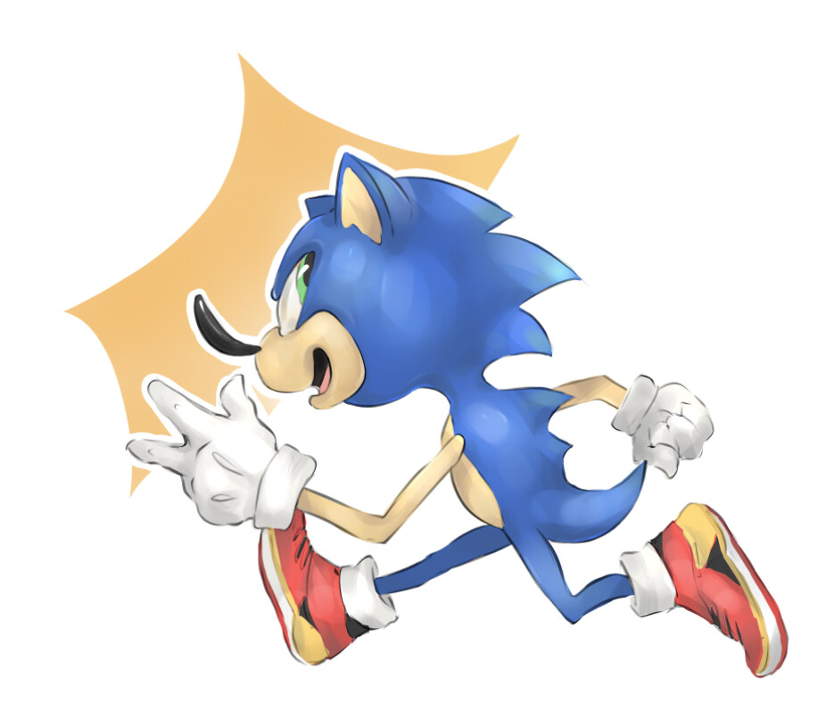 ArtStation - Sonic Speed!