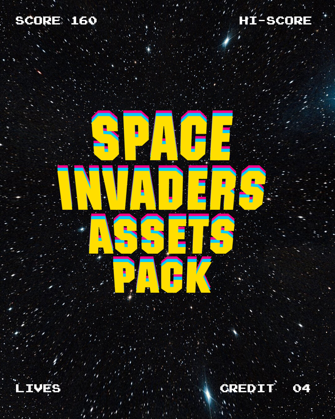 ArtStation - Space Invaders Game design