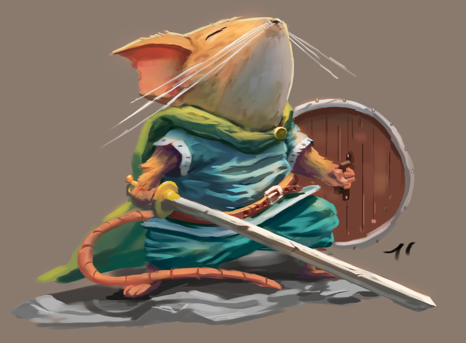 ArtStation - Mice sketches