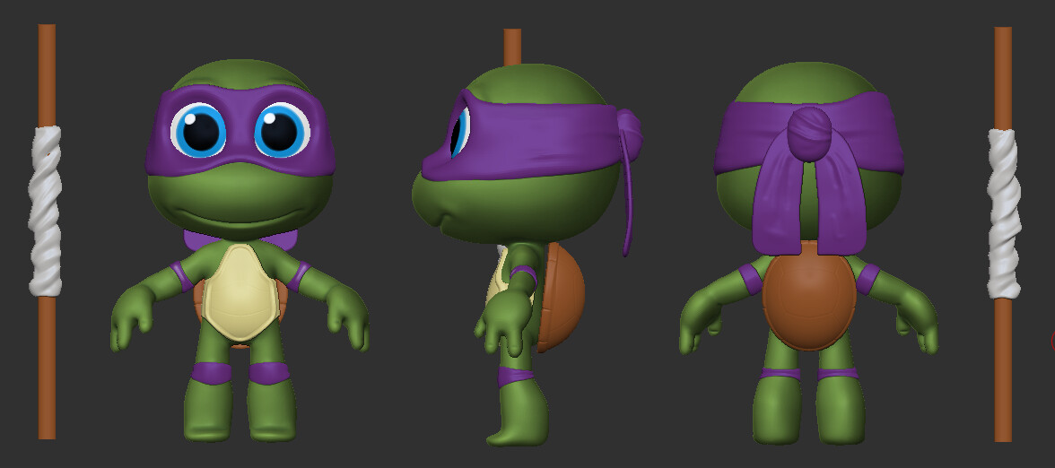 Yanira Medina - Tortuga Ninja (Tutoriales Kames)