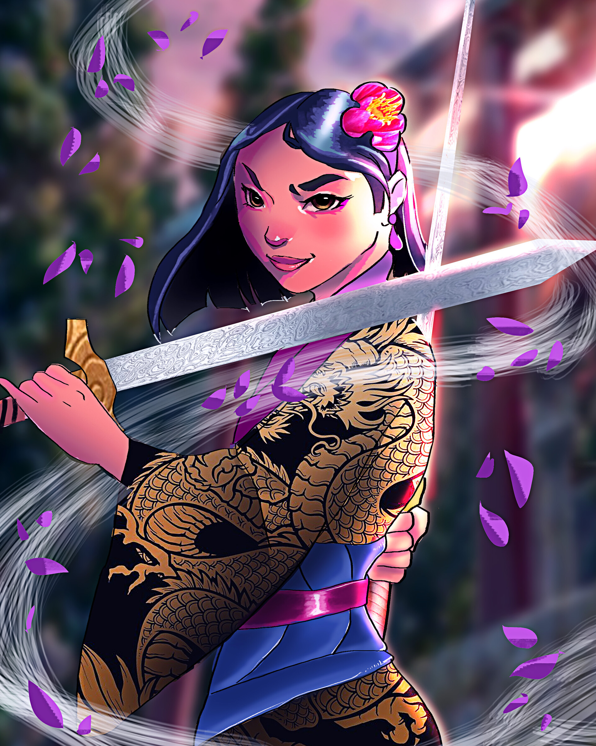 ArtStation - Mulan