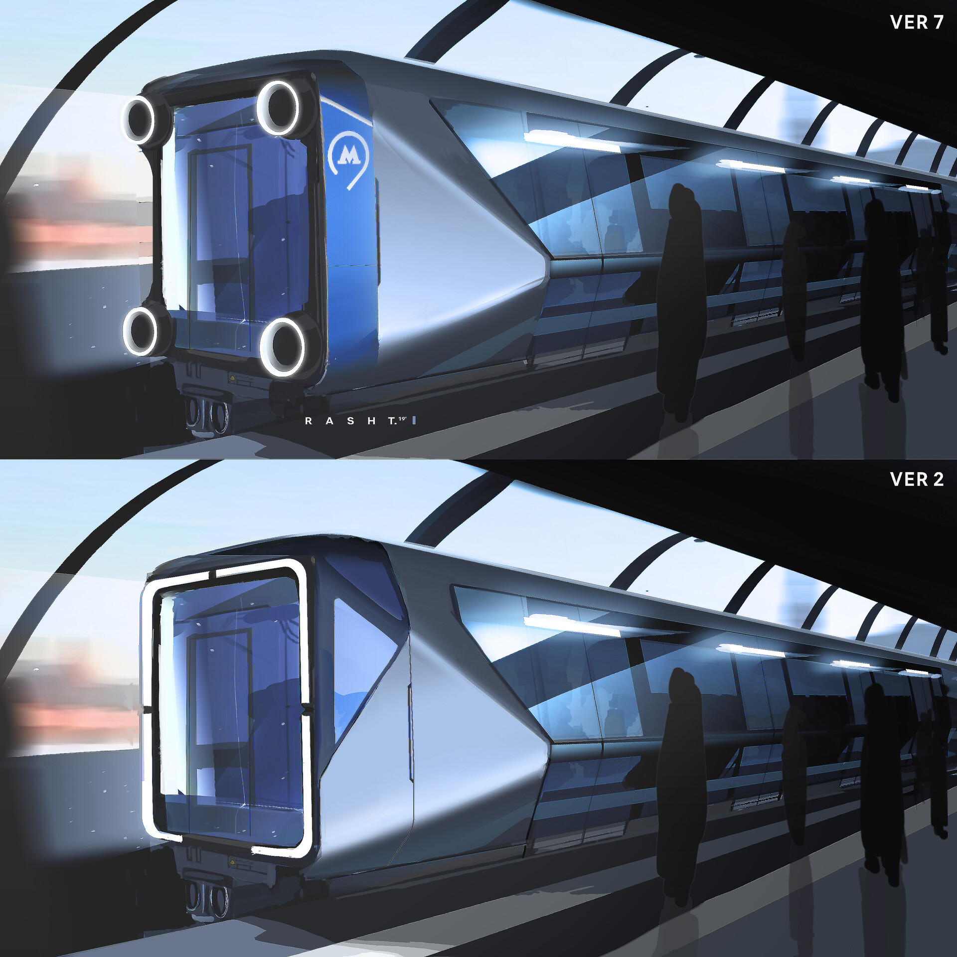 Rashid Tagirov - Train for Moscow metro