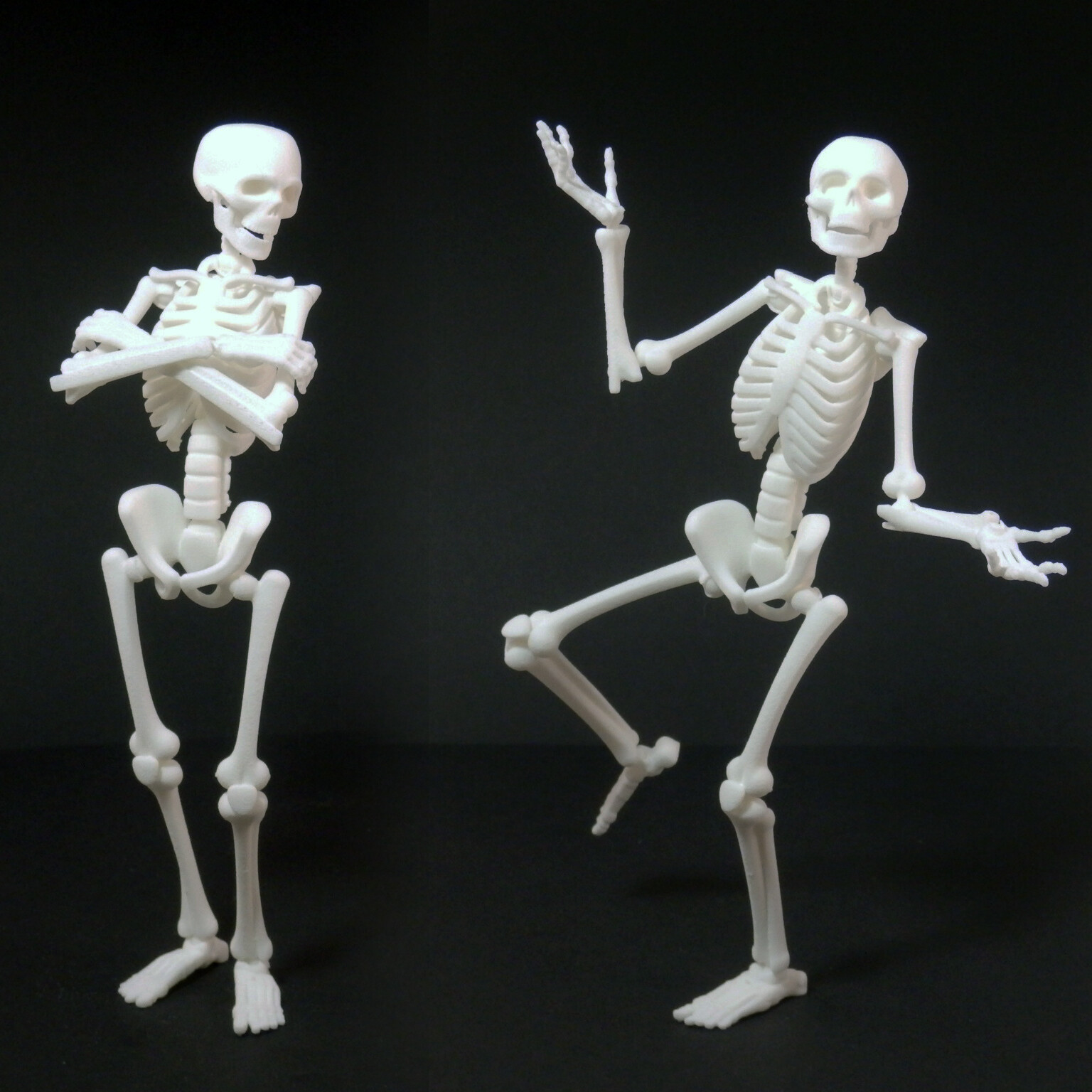 mattbag3d - 3d Printed Articulated Skeleton