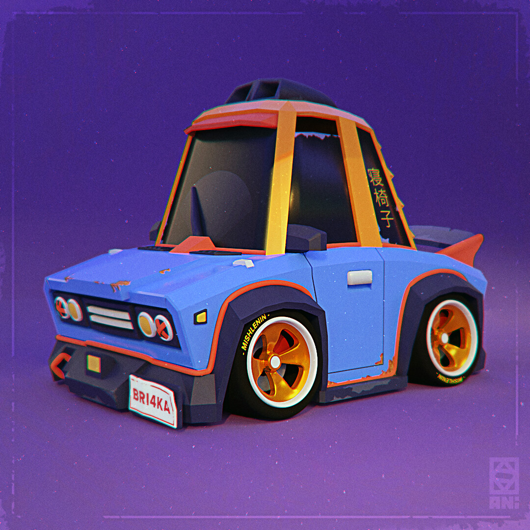 ArtStation - "Bri4ka" super puper car concept