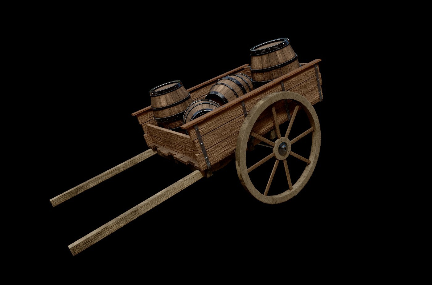 ArtStation - Medieval Cart