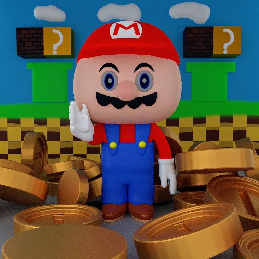 ArtStation - Mario Fan Art