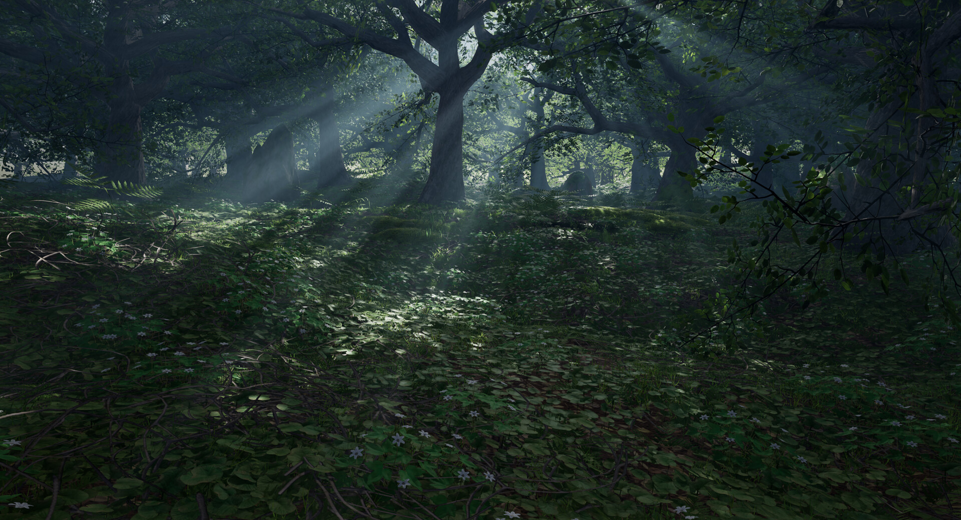ArtStation - RealTime Forest Scene