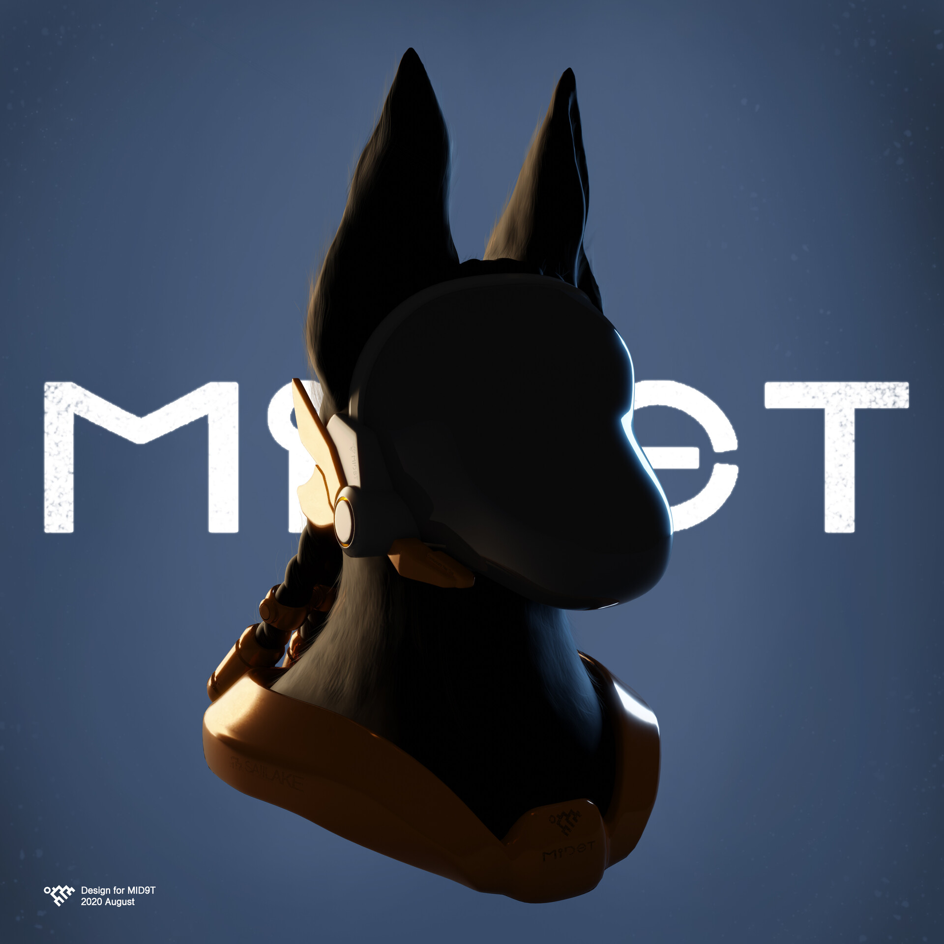 ArtStation - Design Practice of Sci-fi Anubis