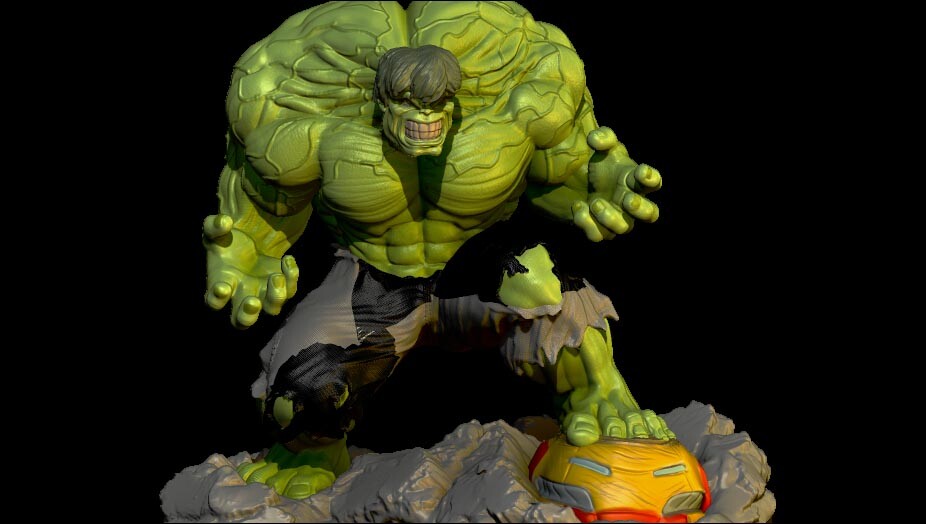 ArtStation - hulk smash