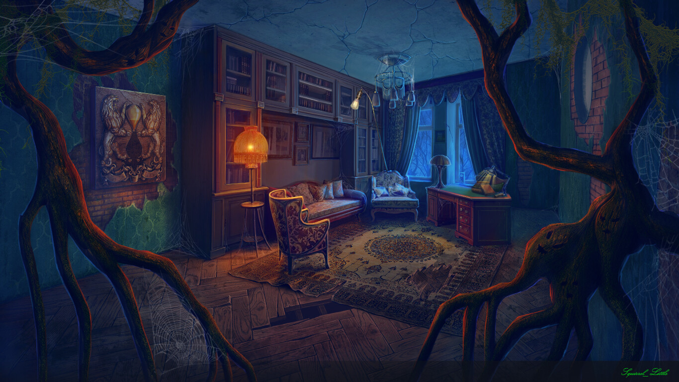 ArtStation - Night room