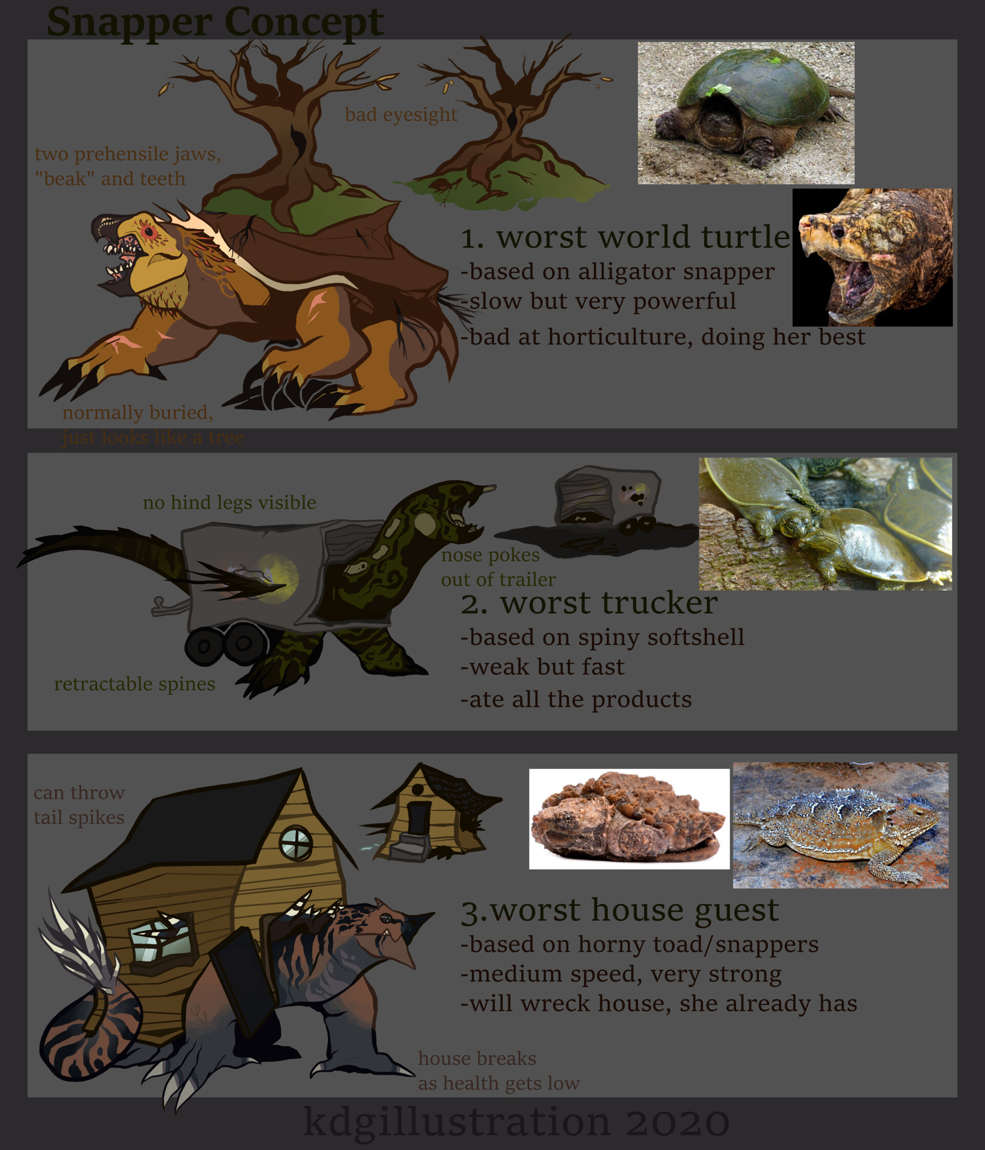 ArtStation - Snapper Concept