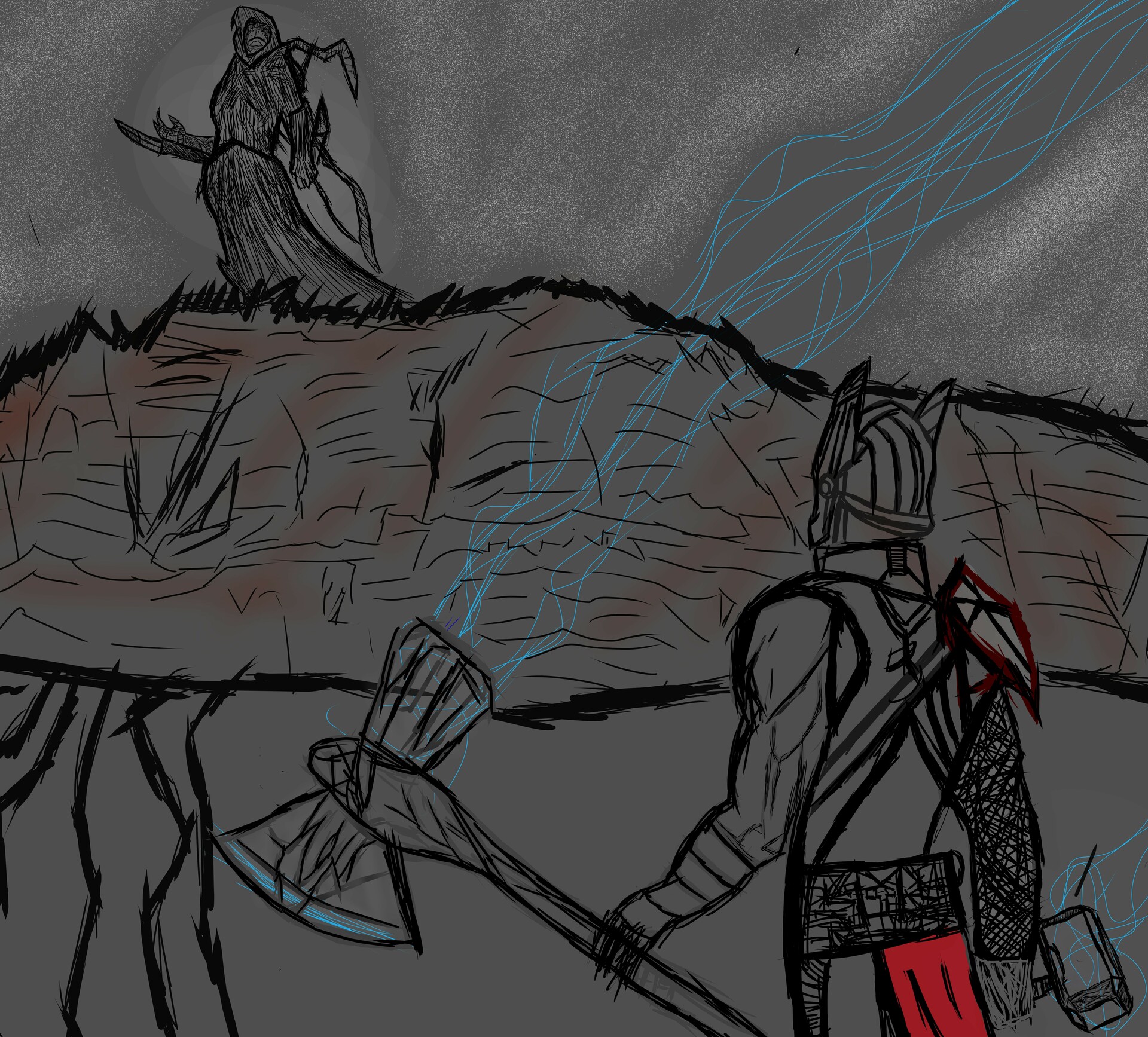 ArtStation - Thor vs Gorr