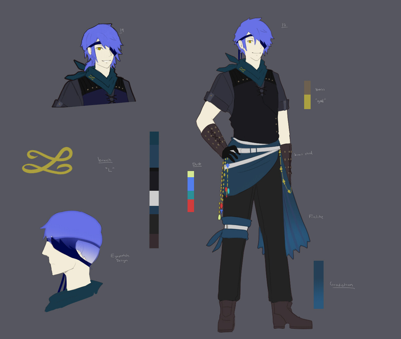 ArtStation - Oceanic Character Design