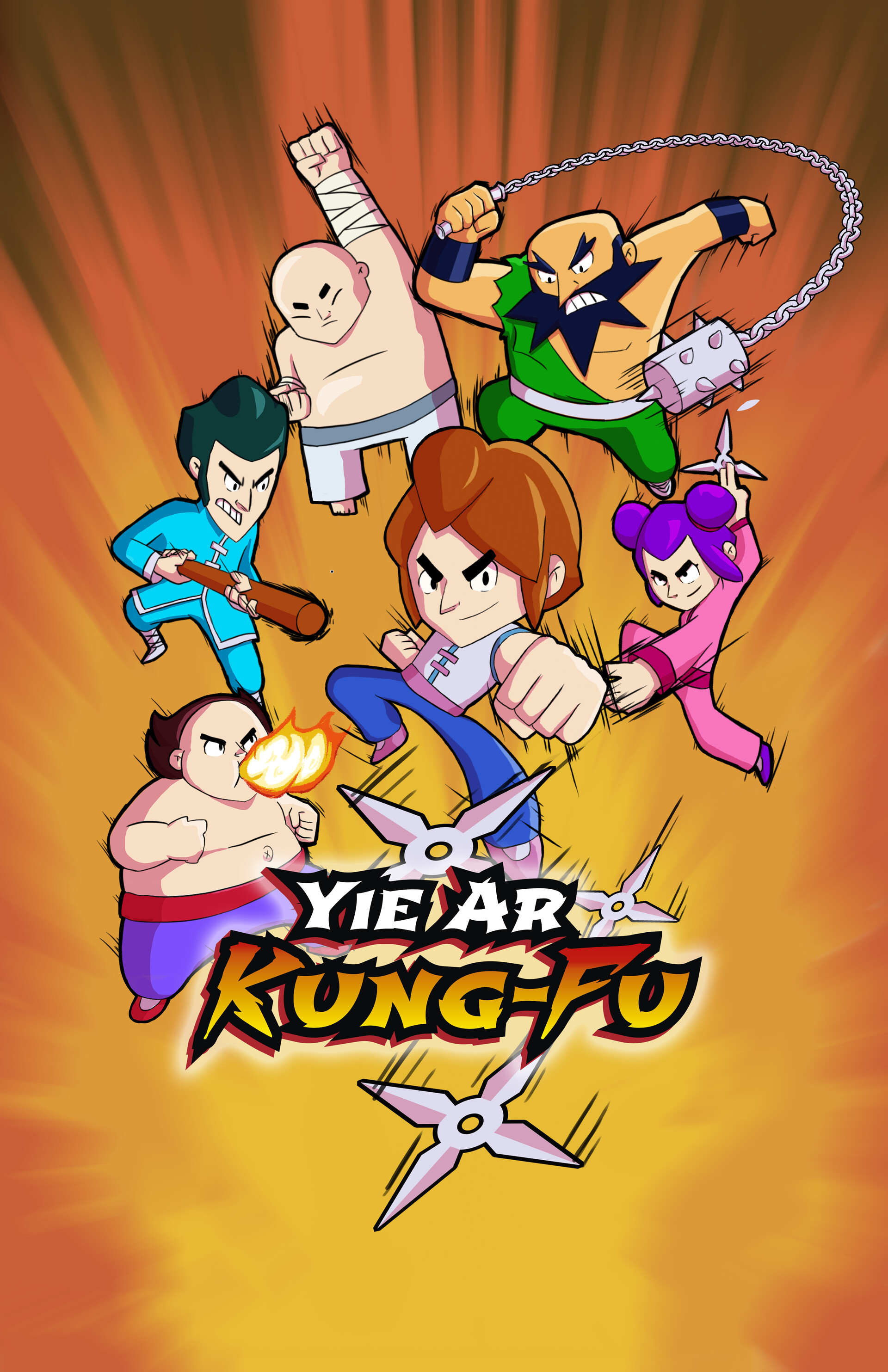 ArtStation - Yie Ar Kung Fu Redesign