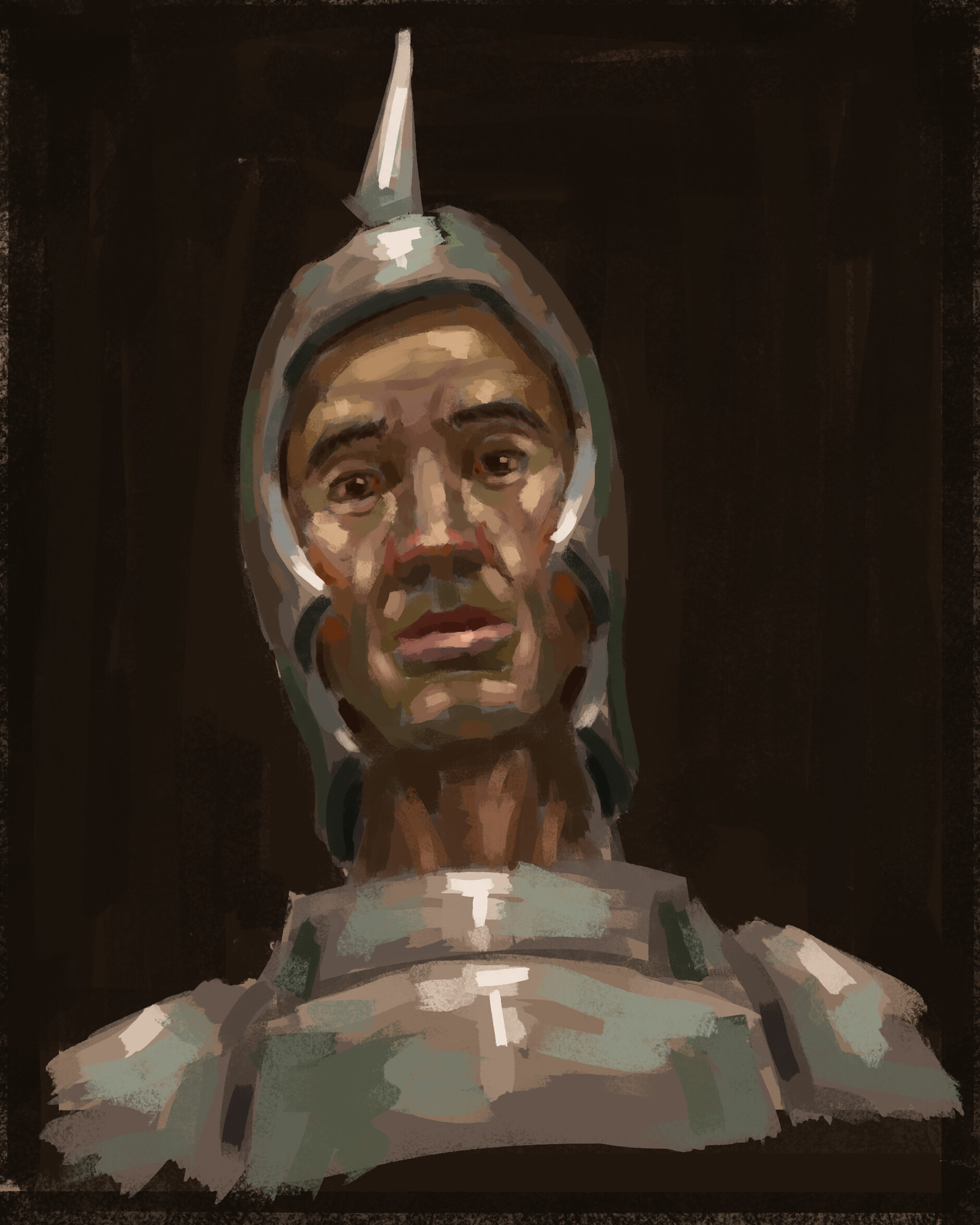 ArtStation - Soldier portrait