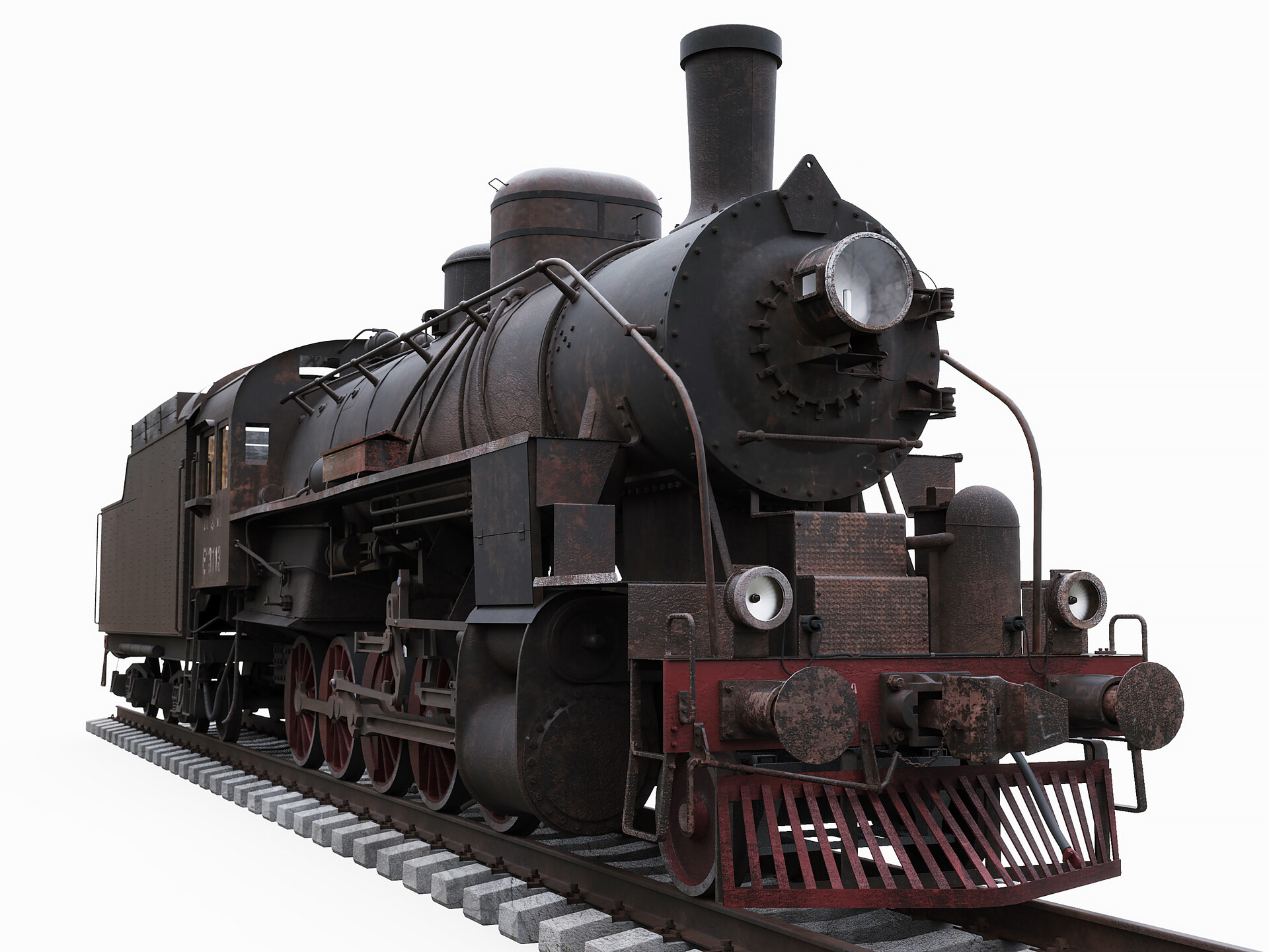 Andrey Mut - Russian Decapod steam locomotive(class Ea). Паровоз серии ...