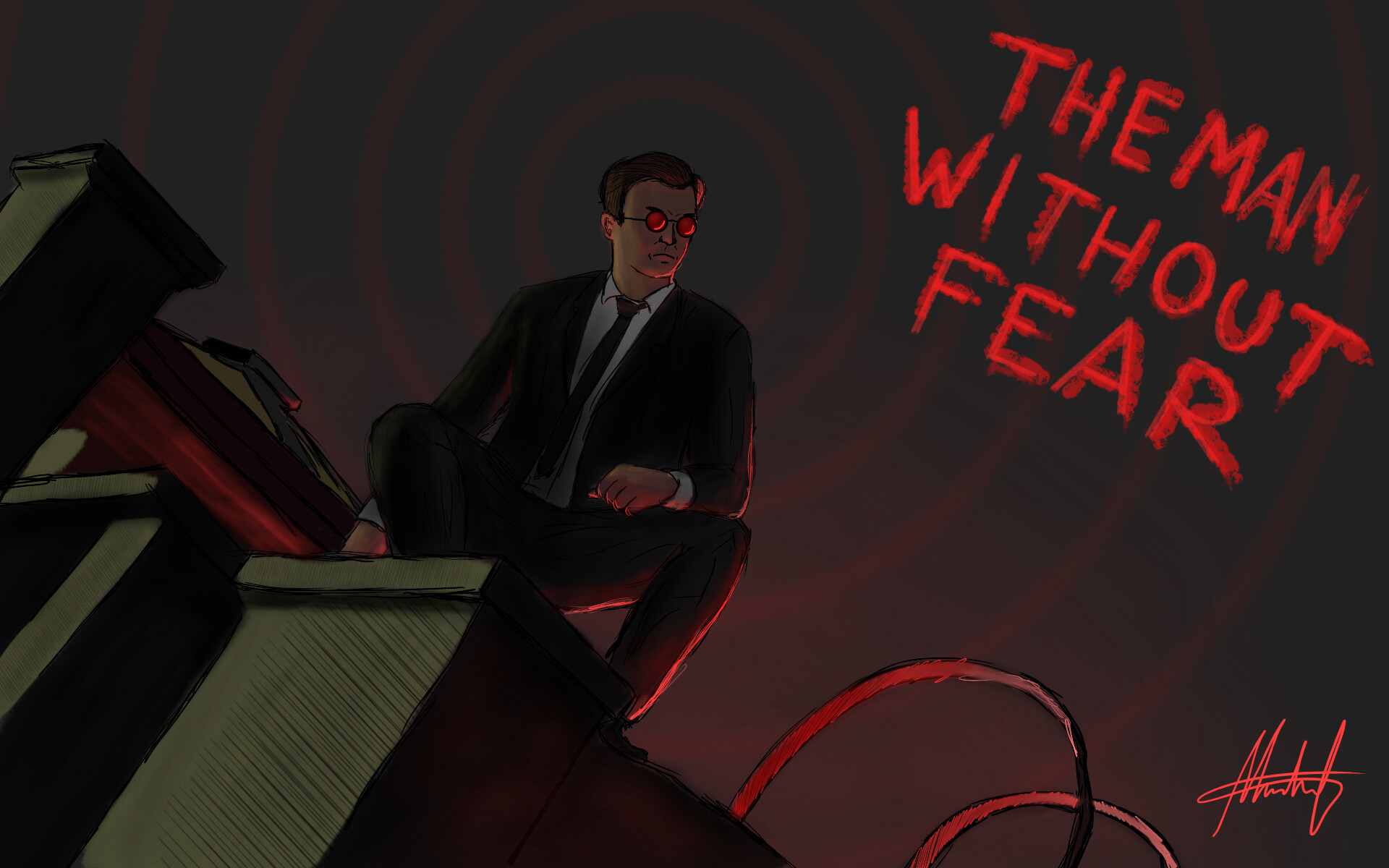 ArtStation - Daredevil Rooftop